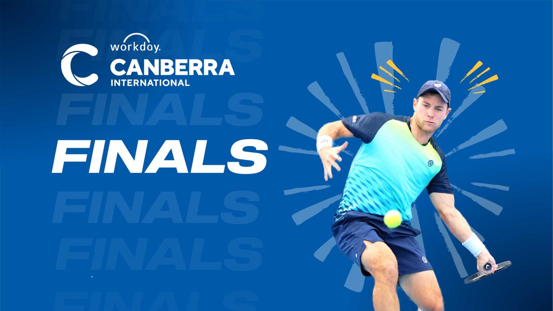 Event details for Workday Canberra International 2026 - Finals ...